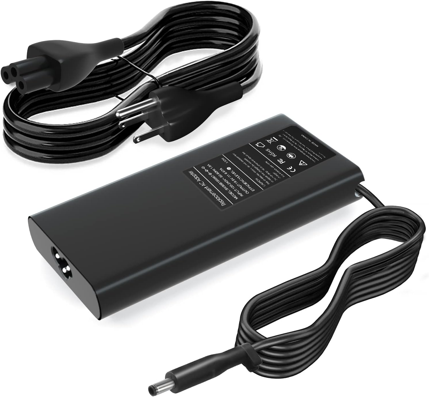 Amazon.com: 130W 19.5V 6.67A Power Adapter Laptop Charger for Dell XPS ...