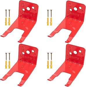 4 Pack Universal Fire Extinguisher Bracket, Fire Extinguisher Mounts & Brackets for 5 to 13 lbs ...