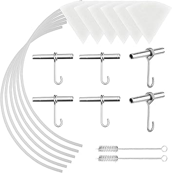 Amazon.com: ARGCONNER Maple Syrup Tapping Kit – (6) Stainless Steel ...