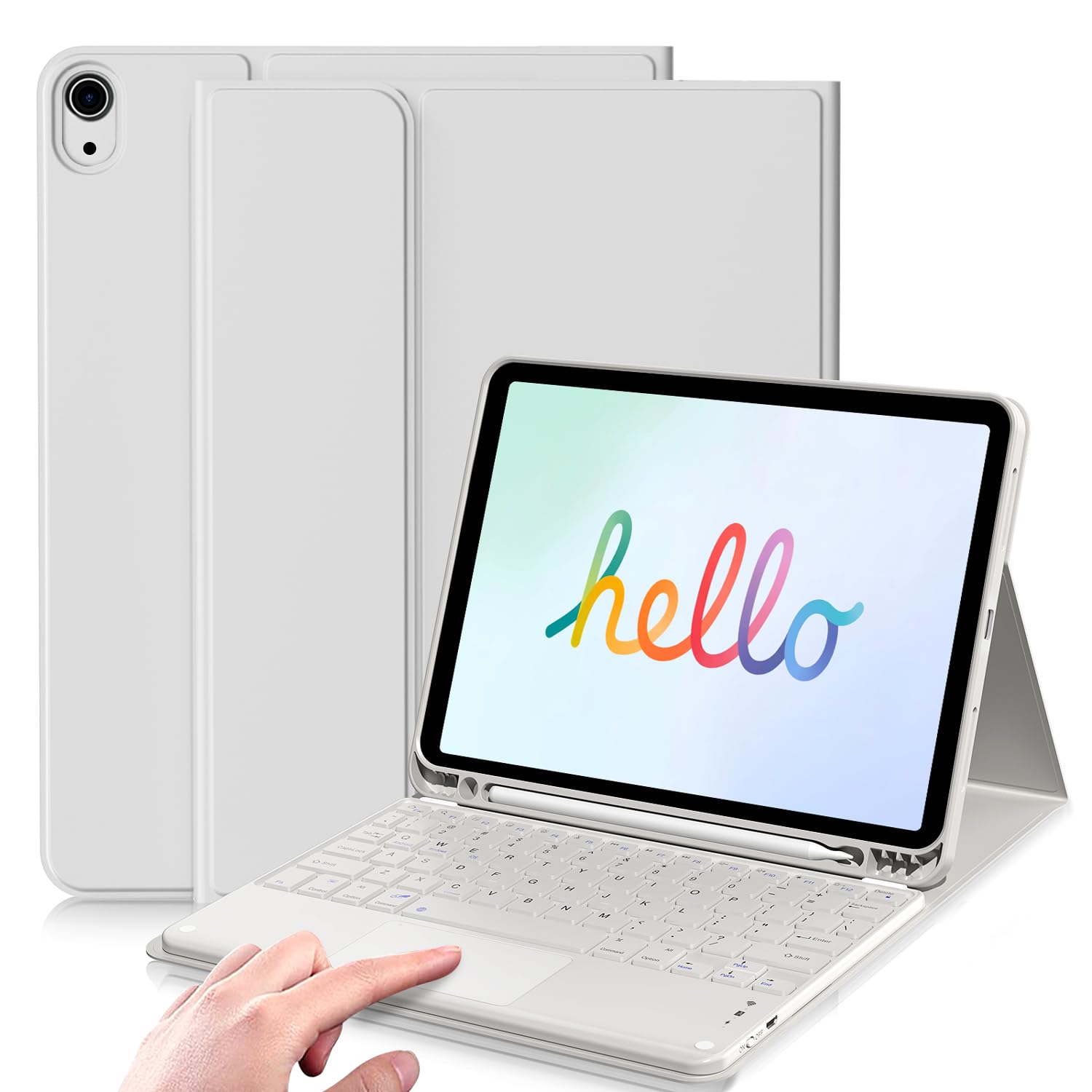 KENKE Keyboard for New iPad Air 11 Inch 2024 / iPad Air 5th Air 4th ...