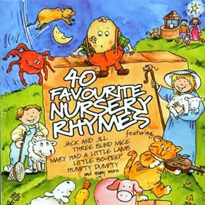 40 Favourite Nursery Rhymes [Crimson] | Amazon.com.br