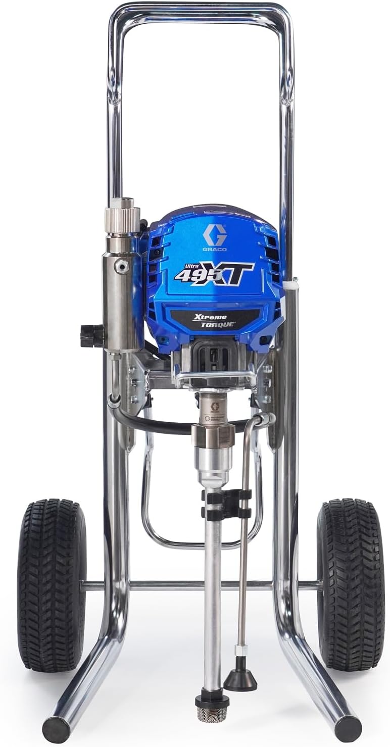Amazon.com : Graco Ultra 495 XT Electric Airless Sprayer, Hi-Boy 19D524 ...