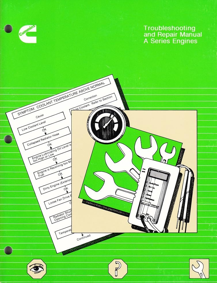 Cummins A-Series Engines Troubleshooting & Repair Manual: Cummins Inc ...