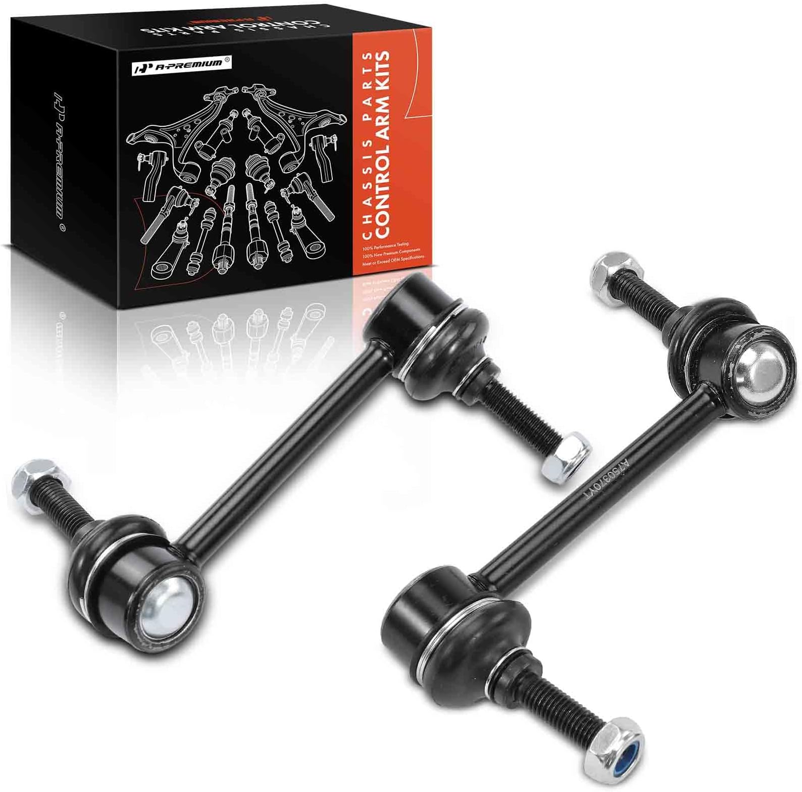 Amazon.com: A-Premium 2 x Rear Sway Bar Links Stabilizer Bar Links ...