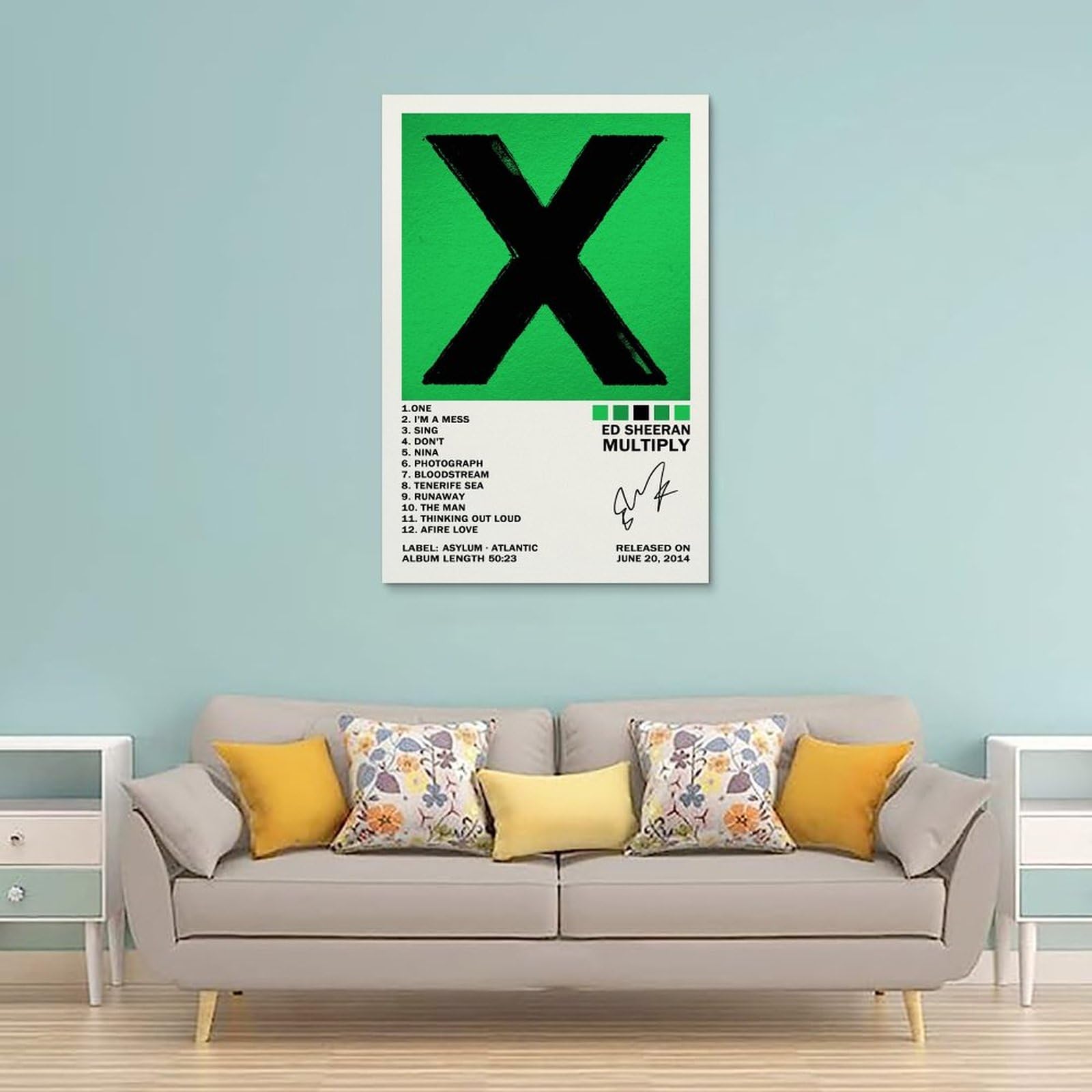 Multiply Ed Sheeran Poster