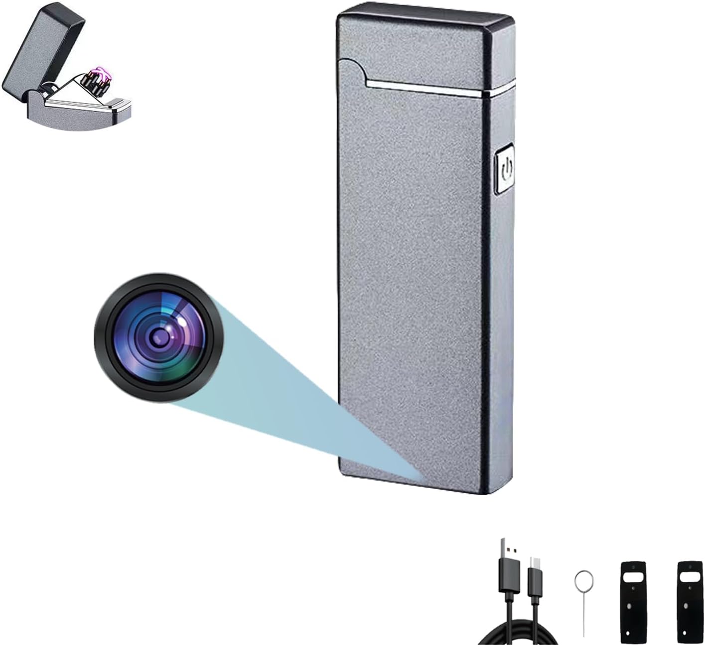 Security Camera - HD 1080P Portable Camera - Nanny Camera - Multi ...