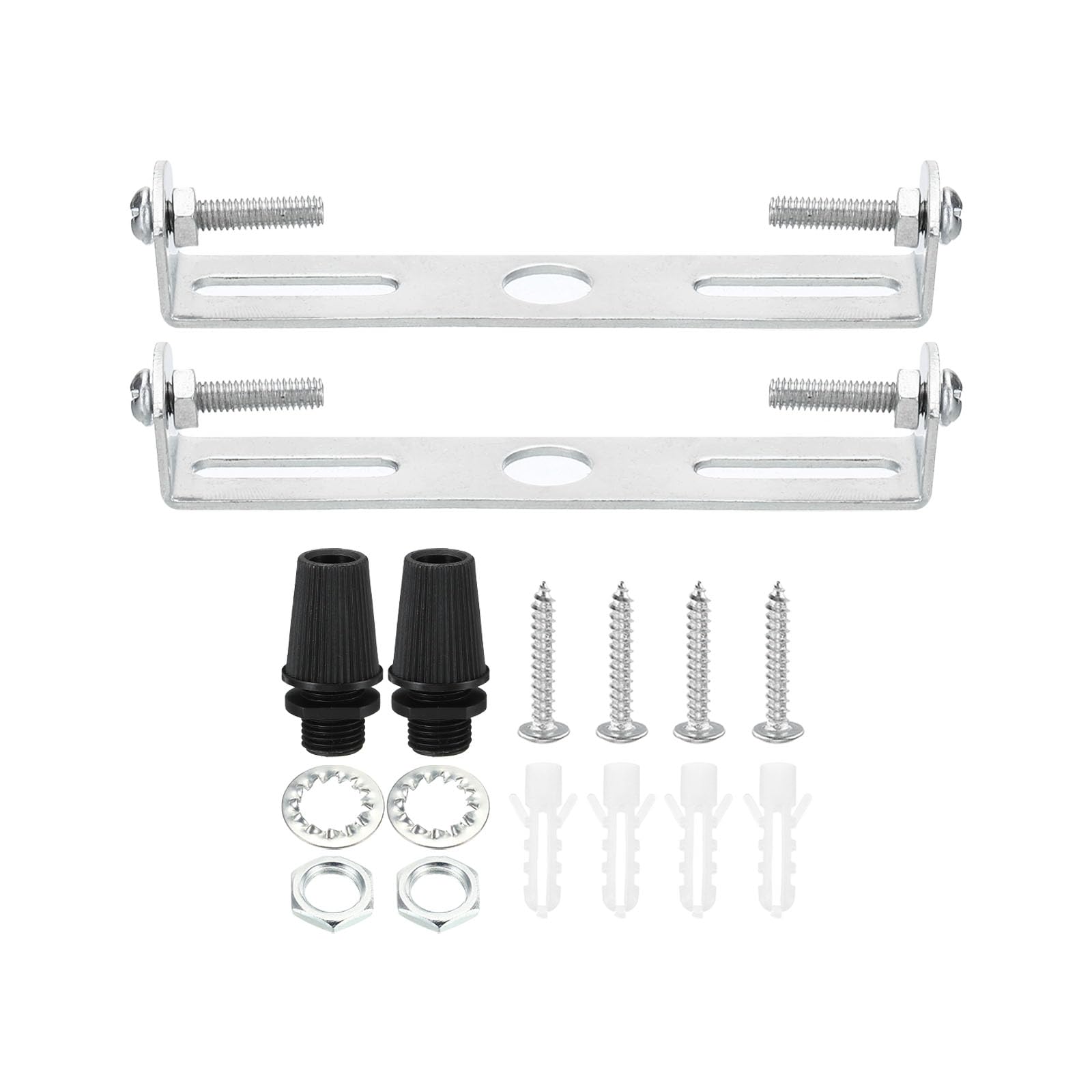 PATIKIL 90mm Ceiling Light Plate Kit, 2 Set Light Fixture Mounting ...