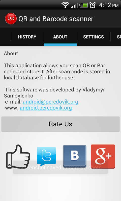 QR and Bar code scanner:Amazon.com:Appstore for Android