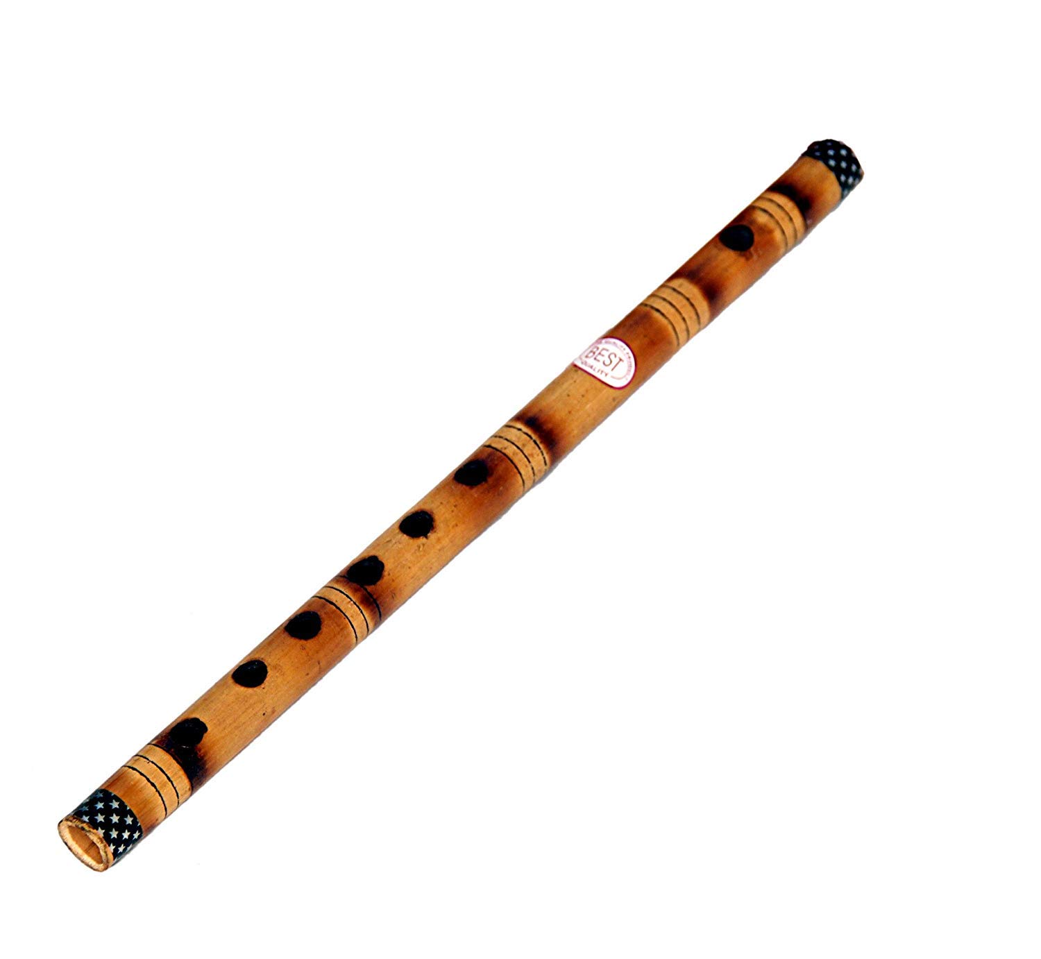 Blue Panther B Scale Bamboo Flute, Natural : Amazon.in: Musical Instruments