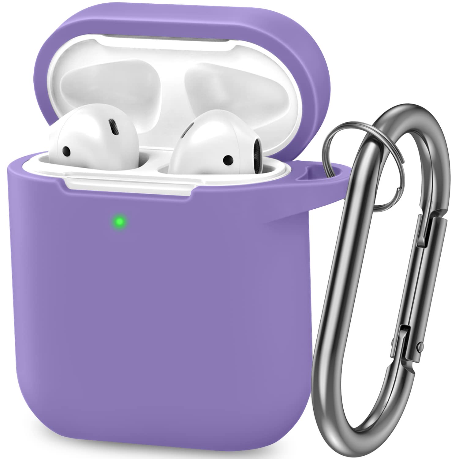 Amazon.com: ATUAT Compatible with AirPods Case Cover, Full Protective ...
