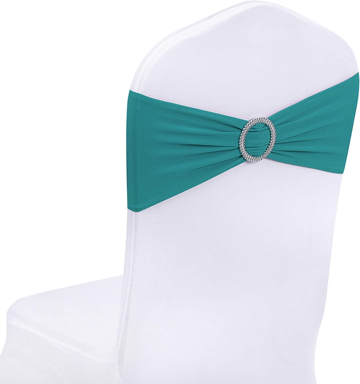 Amazon.com: Sparkles Make It Special 20 pcs Satin Chair Cover Bow Sash ...