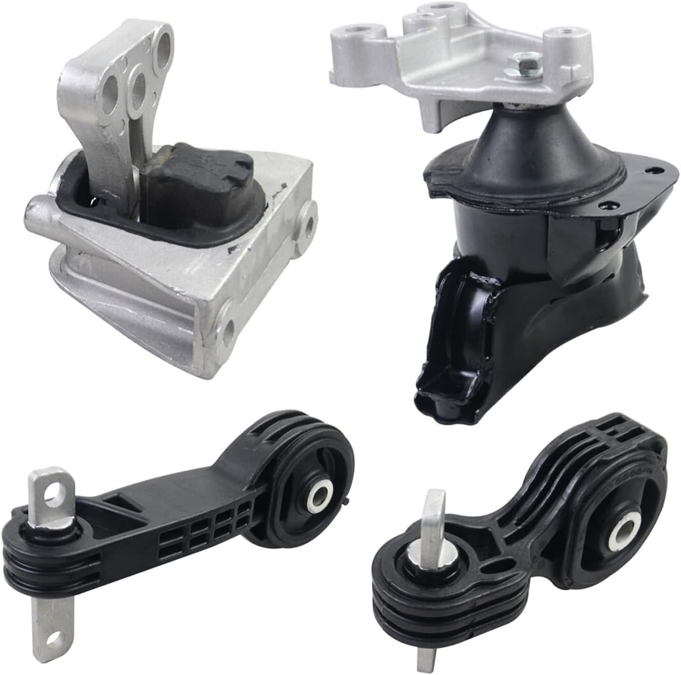 Amazon.com: Juego de 4 soportes de transmisión de motor compatibles con ...