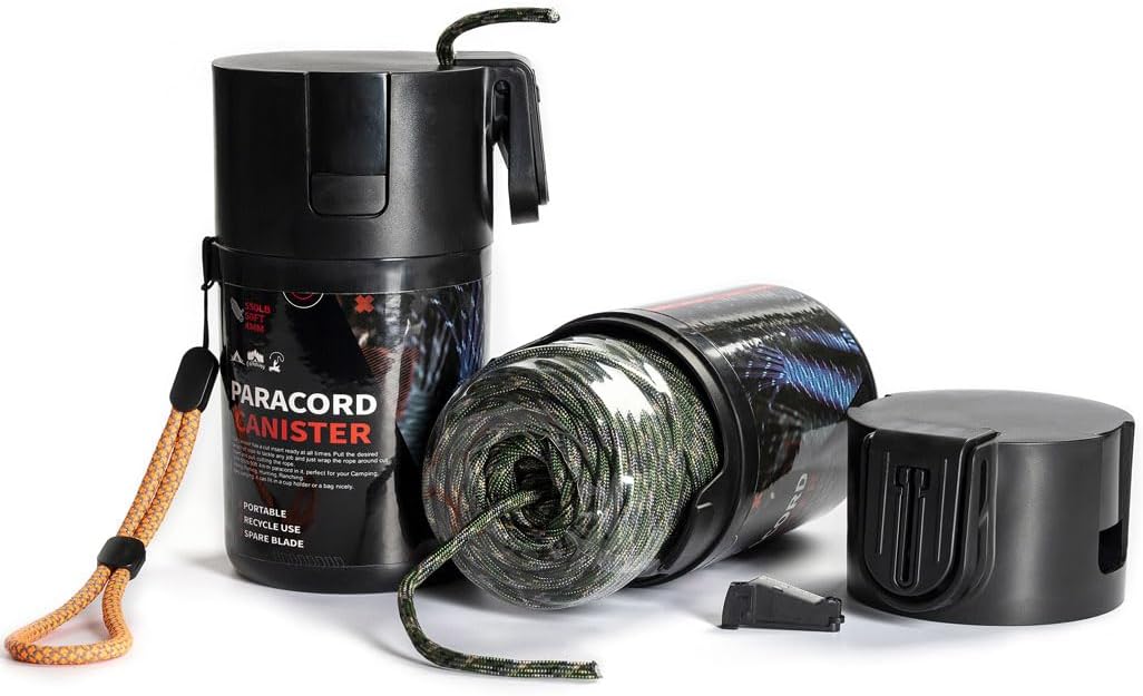 Amazon.com: Utility Rope, Premium Survival Gear Survival Rope 120 Feet ...