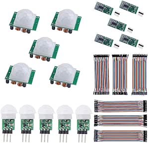 Amazon.com: Bundle of 5pcs HC-SR501 PIR Motion Detector + 5pcs RCWL ...