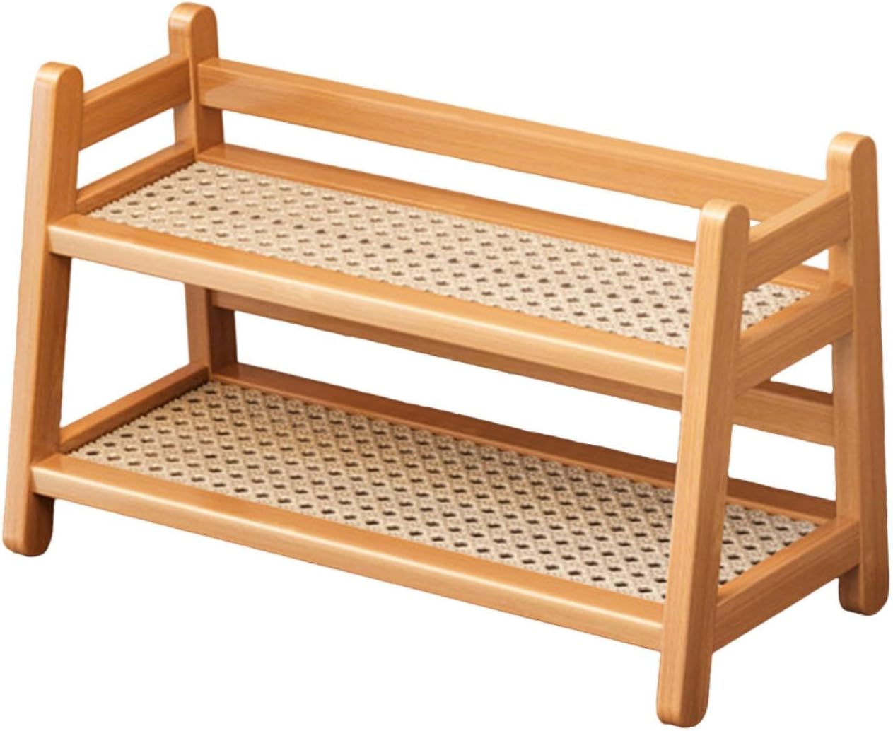 Amazon｜Cuticate 【2025新登場】フラワースタンド ガーデニング 園芸 鉢 プランタースタンド 園芸棚 花立て 竹製キッチンスパイスラック キッチンラック 2段 オーガナイザー ...