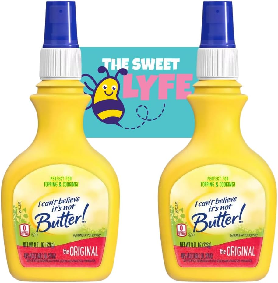 Amazon.com: I Can't Believe It's Not Butter Spray 12 oz (2-Pack) Non ...