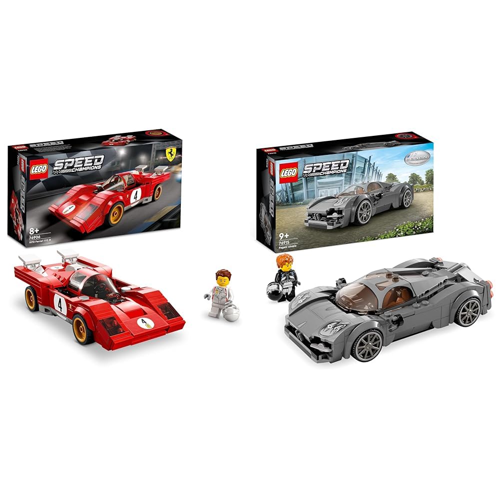 Lego 76906 Speed Champions 1970 Ferrari 512 M Sports Red | Desertcart INDIA