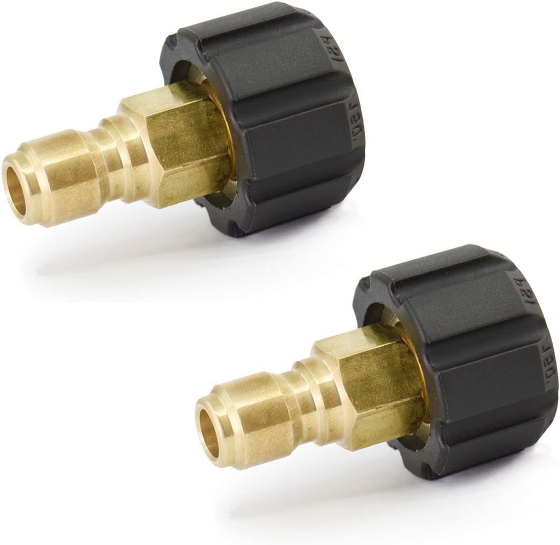 Amazon.com: PLG Pressure Washer Twist Quick Connect M22 14mm to 3/8 ...