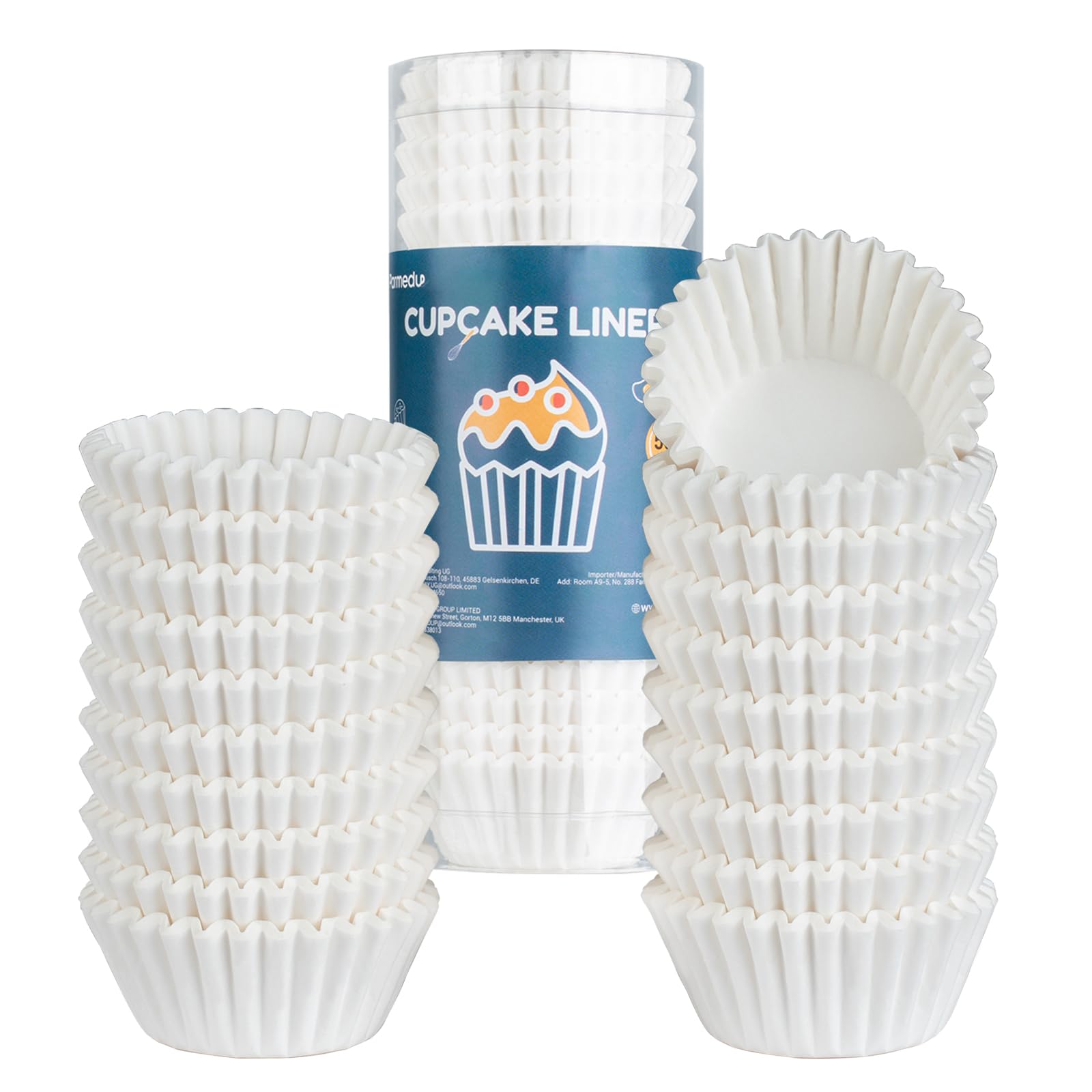 Amazon.com: Parmedu 500pcs Paper Cupcake Liners: Mini Size 1.25 Inches ...