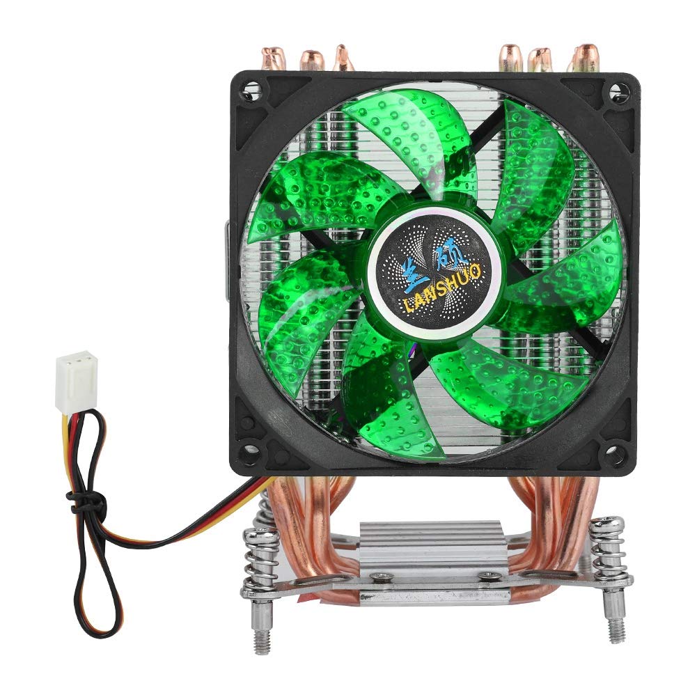 Buy 2200RPM CPU Cooler, 3pin 48CFM Fast Heat Dissipation, 6 Heatpipe ...