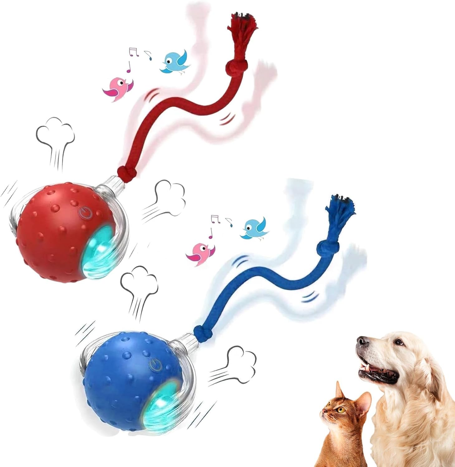 Tiny Fetch Dog Toy, TinyFetch Interactive Pet Toy Ball, Automatic ...