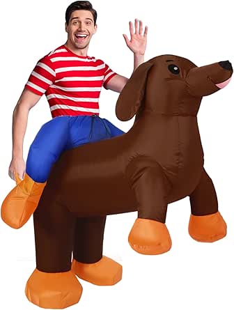 Amazon.com: Funnysoft Halloween Inflatable Costume Adult Inflatable ...