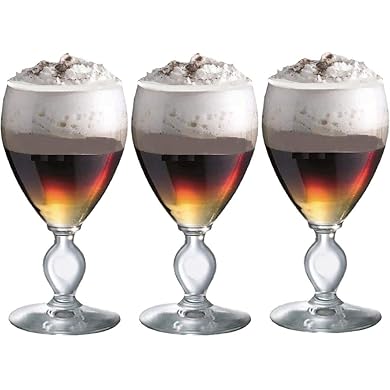 Irish Coffee Glass Durobor set of 6, 7.5 oz: Amazon.co.uk: Kitchen & Home