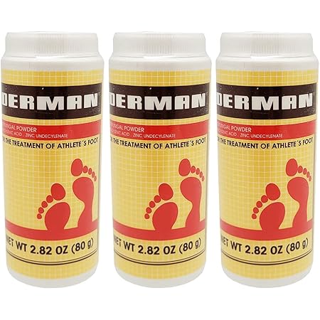 Amazon.com: Derman Antifungal Cream for the Treatment of Athlete's Foot ...