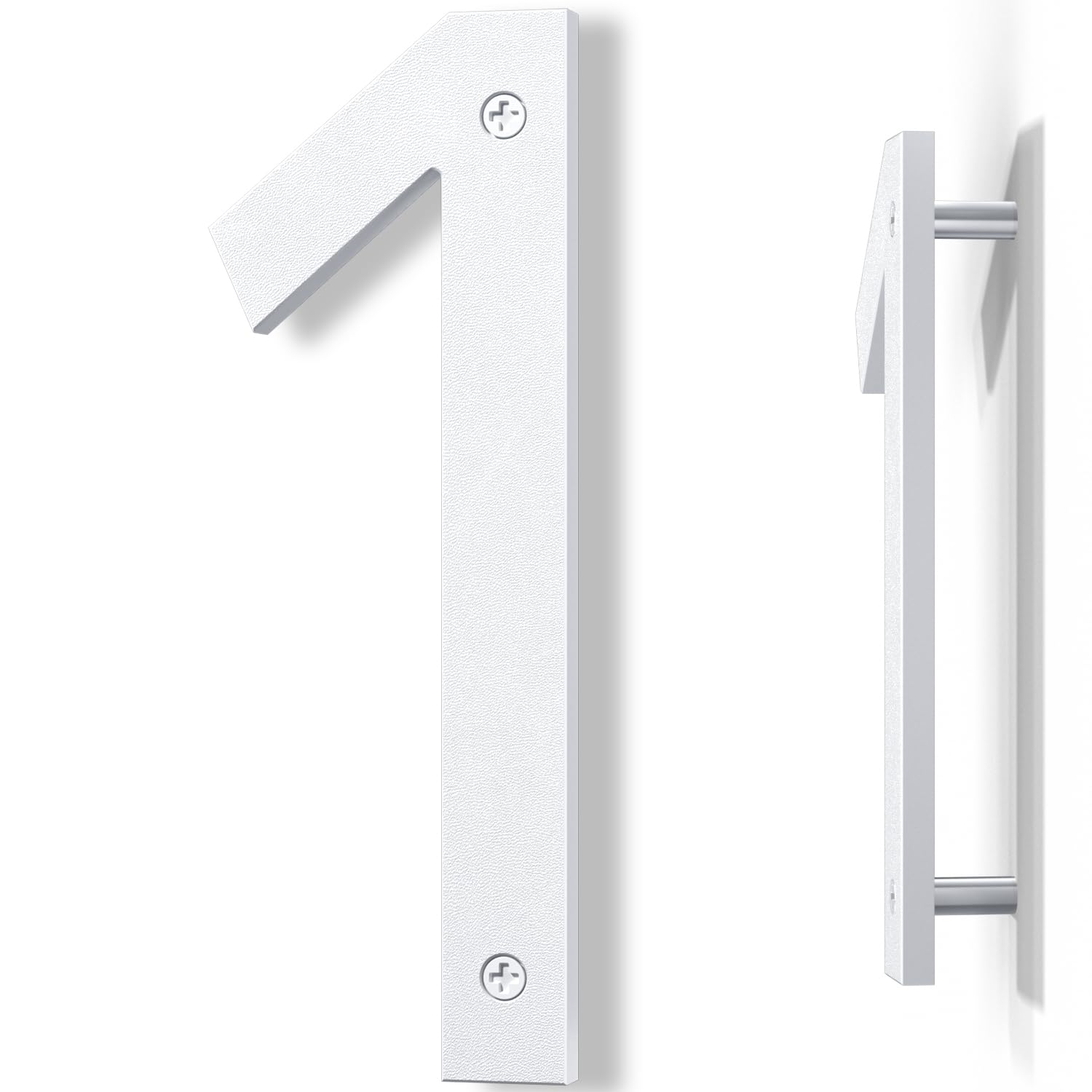 Amazon.com: IVERRA 10 Inch White House Numbers for Outside, Large ...