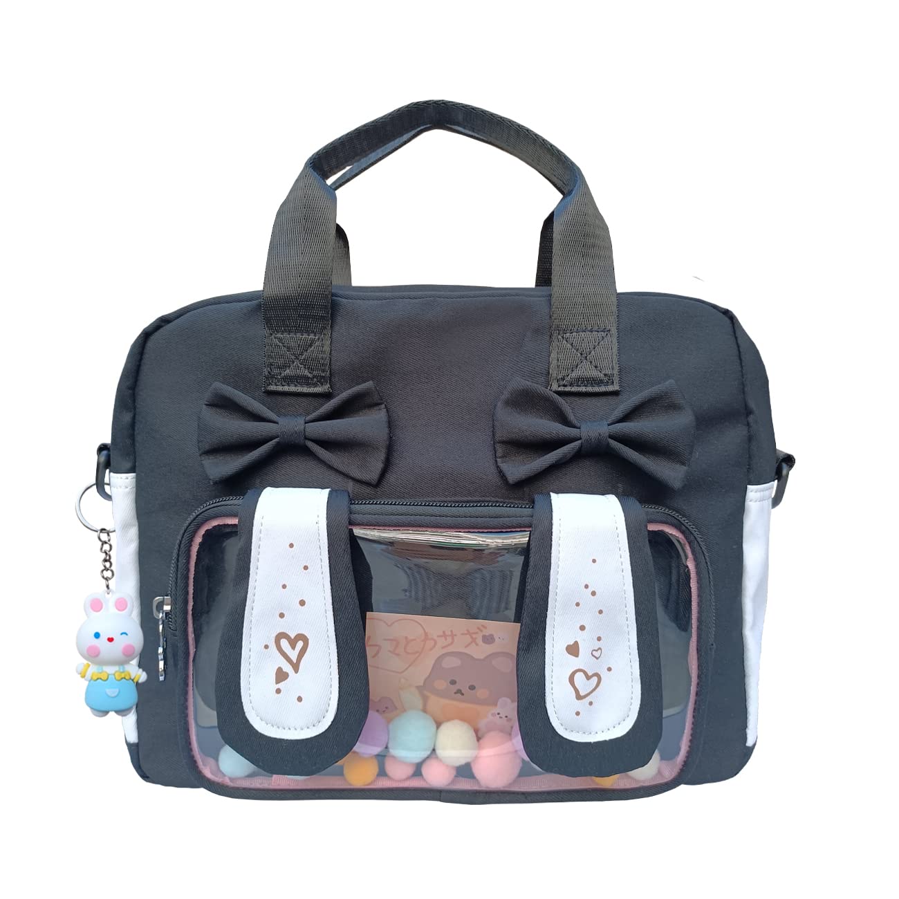 Amazon.com: Eien Kaliforua Ita Bag Cute Japanese Bag JK Uniform Bag ...