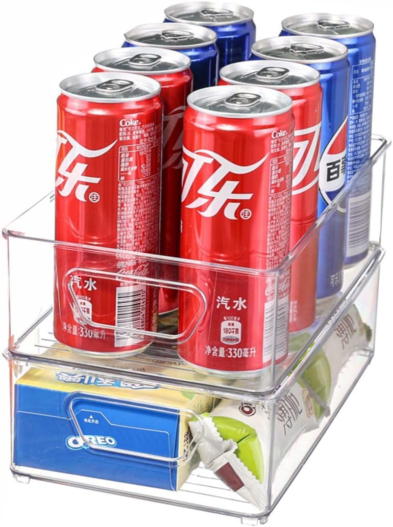 Amazon.com: Wenqik 6 Pack Plastic Stackable Storage Bins for Organizing ...