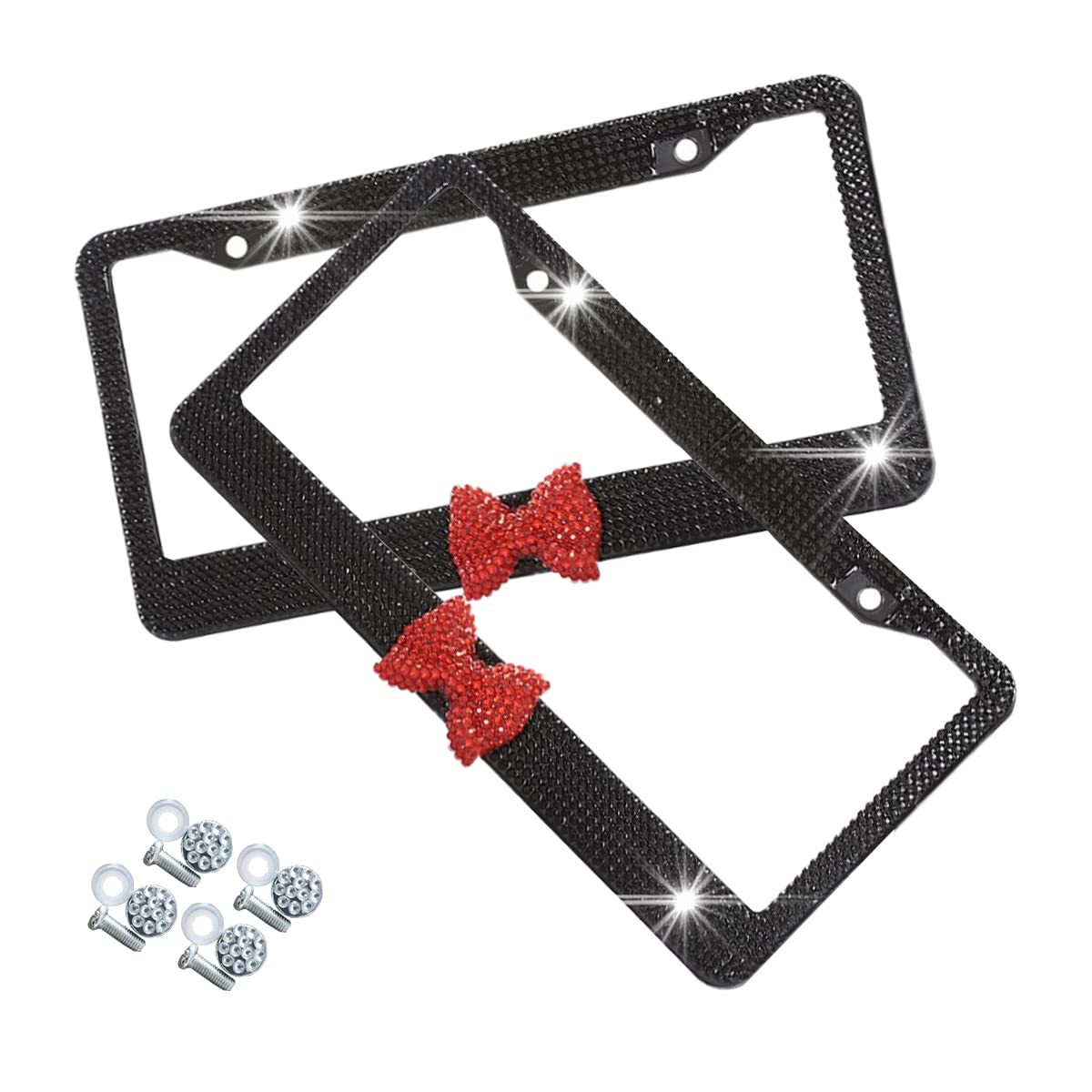 Bedazzled License Plate Frames