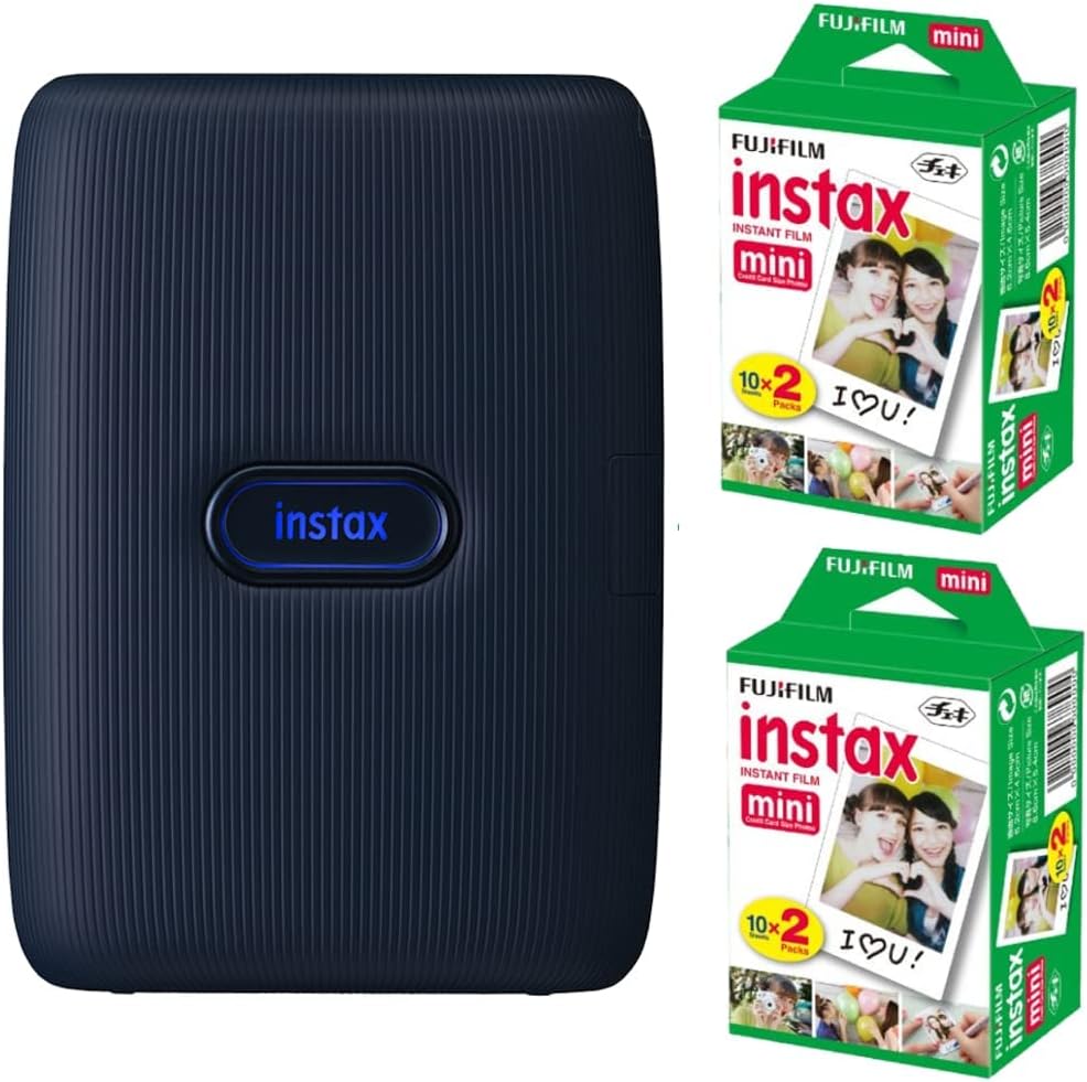 Amazon.com : Fujifilm Instax Square Link Smartphone Printer - Midnight ...