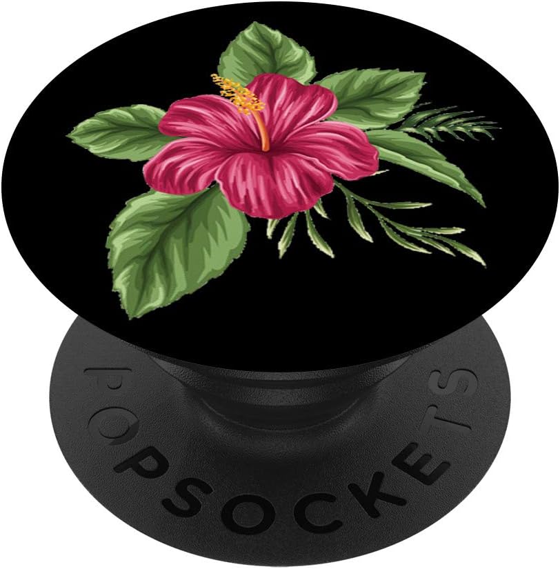 Amazon.com: Cute Floral Hibiscus Flower Hawaii Jungle Exotic Tropical ...