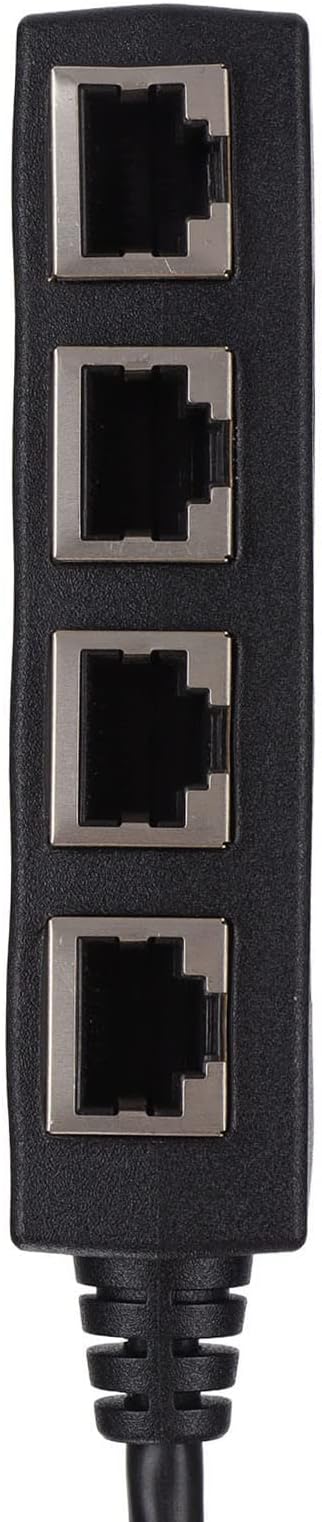 Amazon.com: Ethernet Cable Splitter Adapter 1 to 4 Port 1 to 4 RJ45 ...