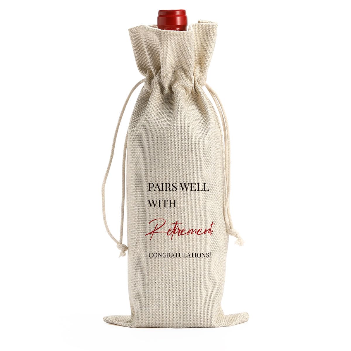 Amazon.com: Retirement Wine Bag Retirement Gifts for Women Men Farewell ...