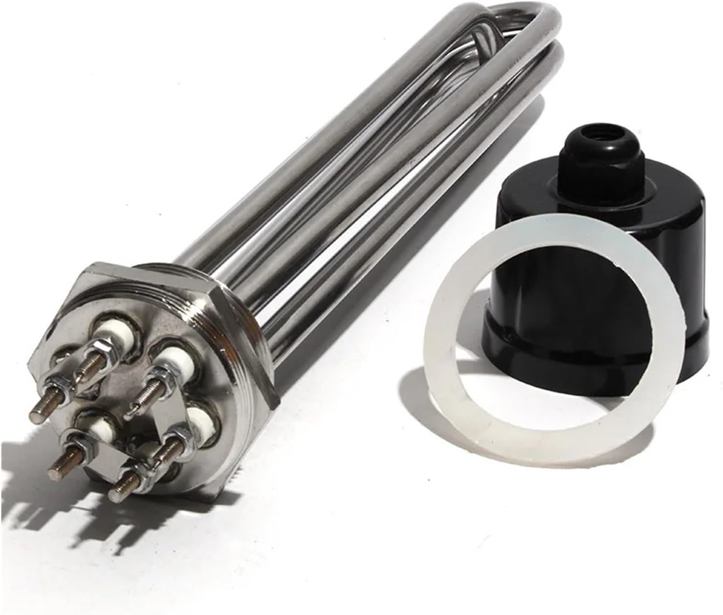 Amazon.com: ISSUA 2inch BSP Solar Water Tank Heating Element DN50 58mm ...