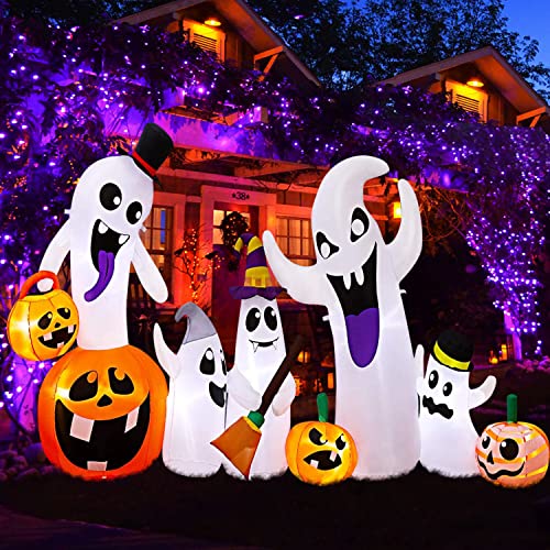 Snapklik.com : Halloween Inflatables Outdoor Decorations, 9FT Long ...