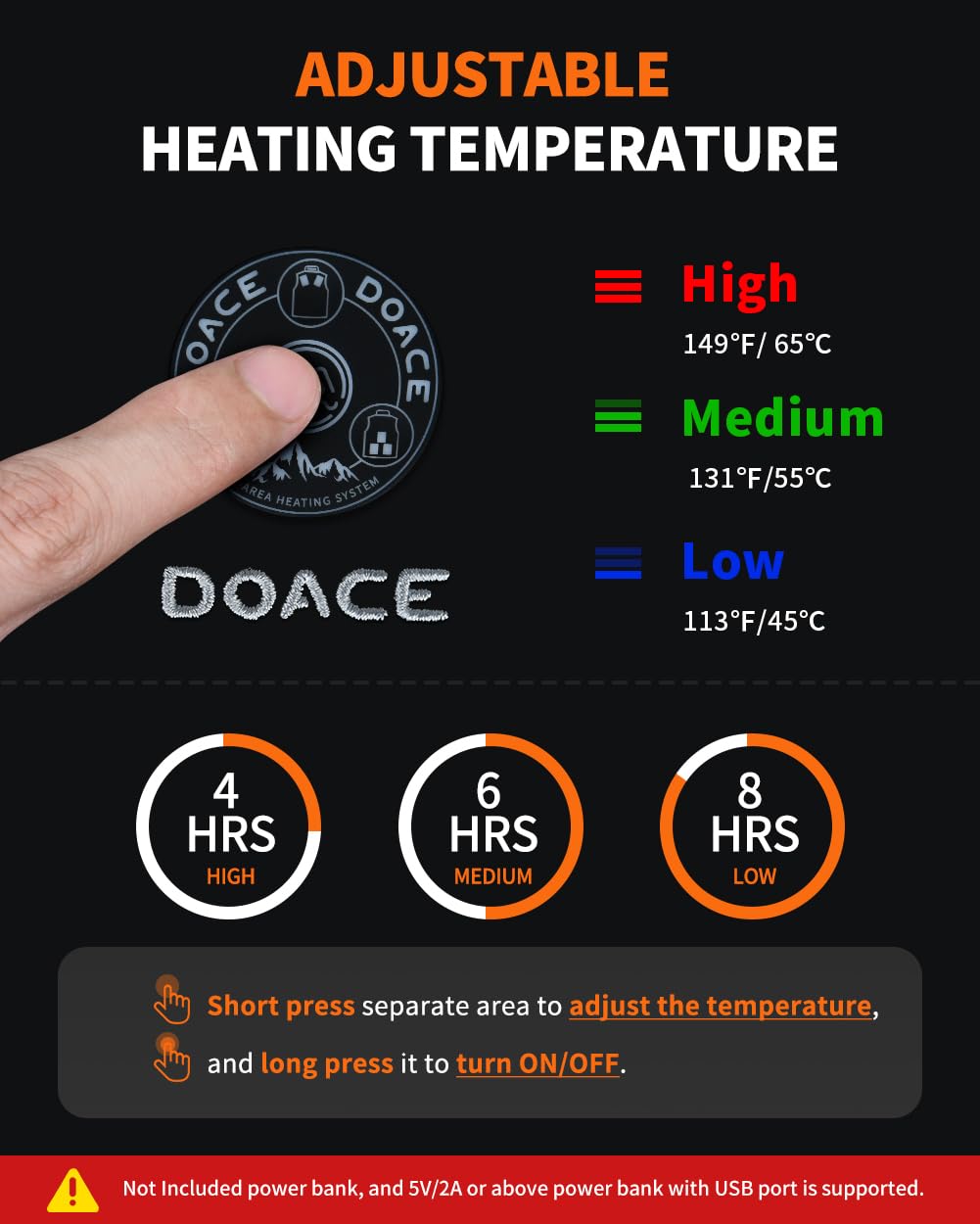 Snapklik.com : DOACE Heated Vest For Men And Women