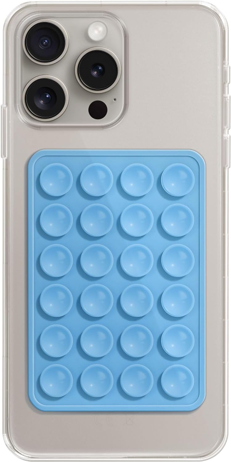 Amazon.com: Silicone Phone Sticky Grip, Suction Phone Case Mount for ...