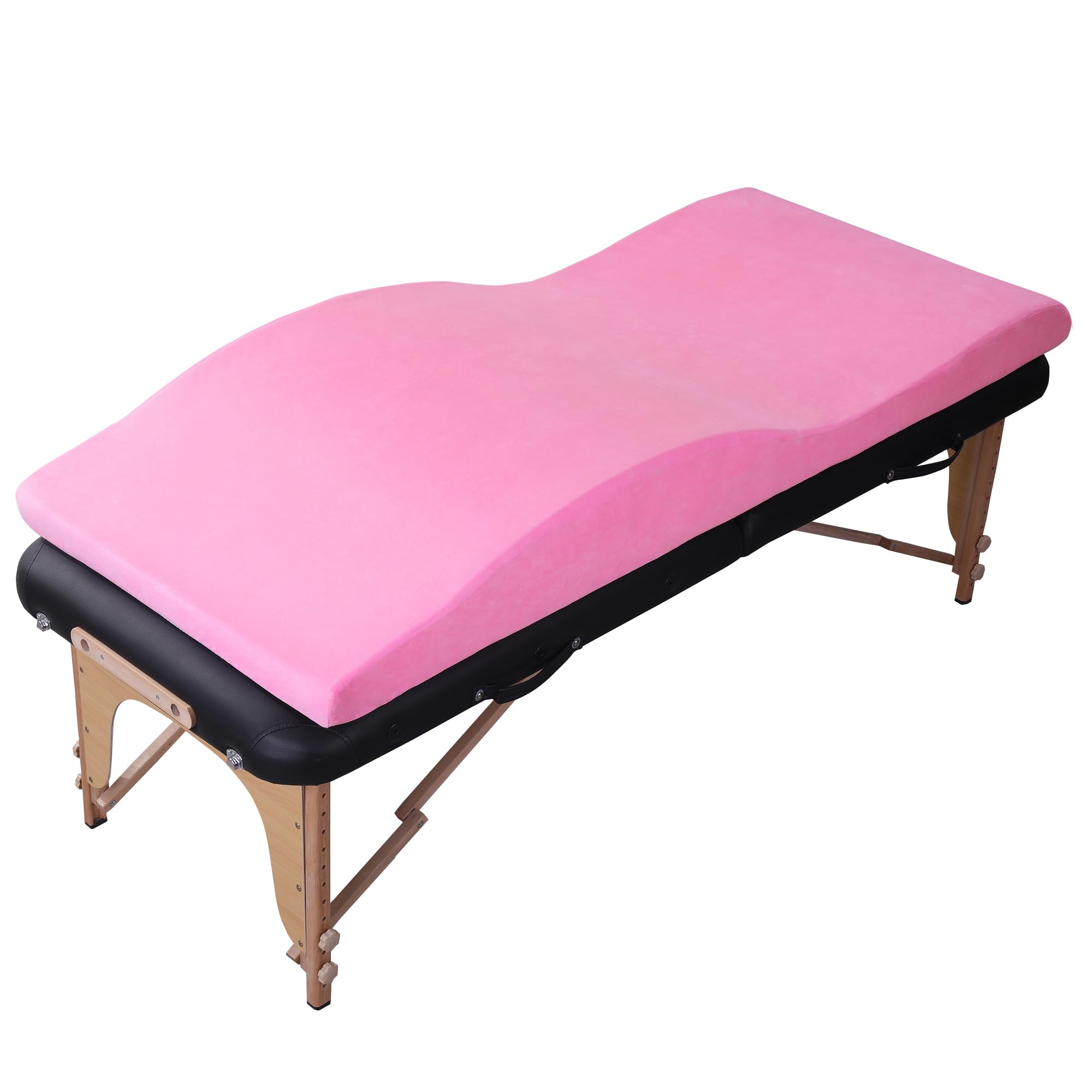 Amazon.com: HOMBYS Ergonomic Curvy Foam Massage Bed Mattress Topper ...