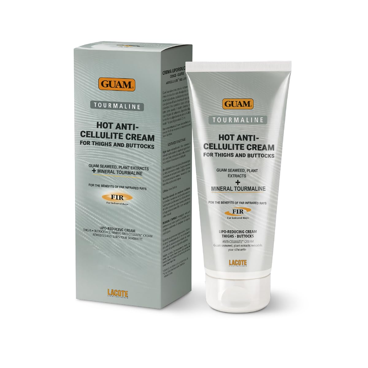 Amazon.com : Guam Seaweed Hot Anti Cellulite Cream | Lipolytic Body ...