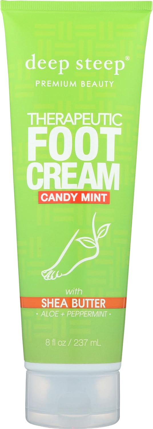 Amazon.com : Deep Steep Therapeutic Foot Cream, Candy Mint, 8 Ounce ...