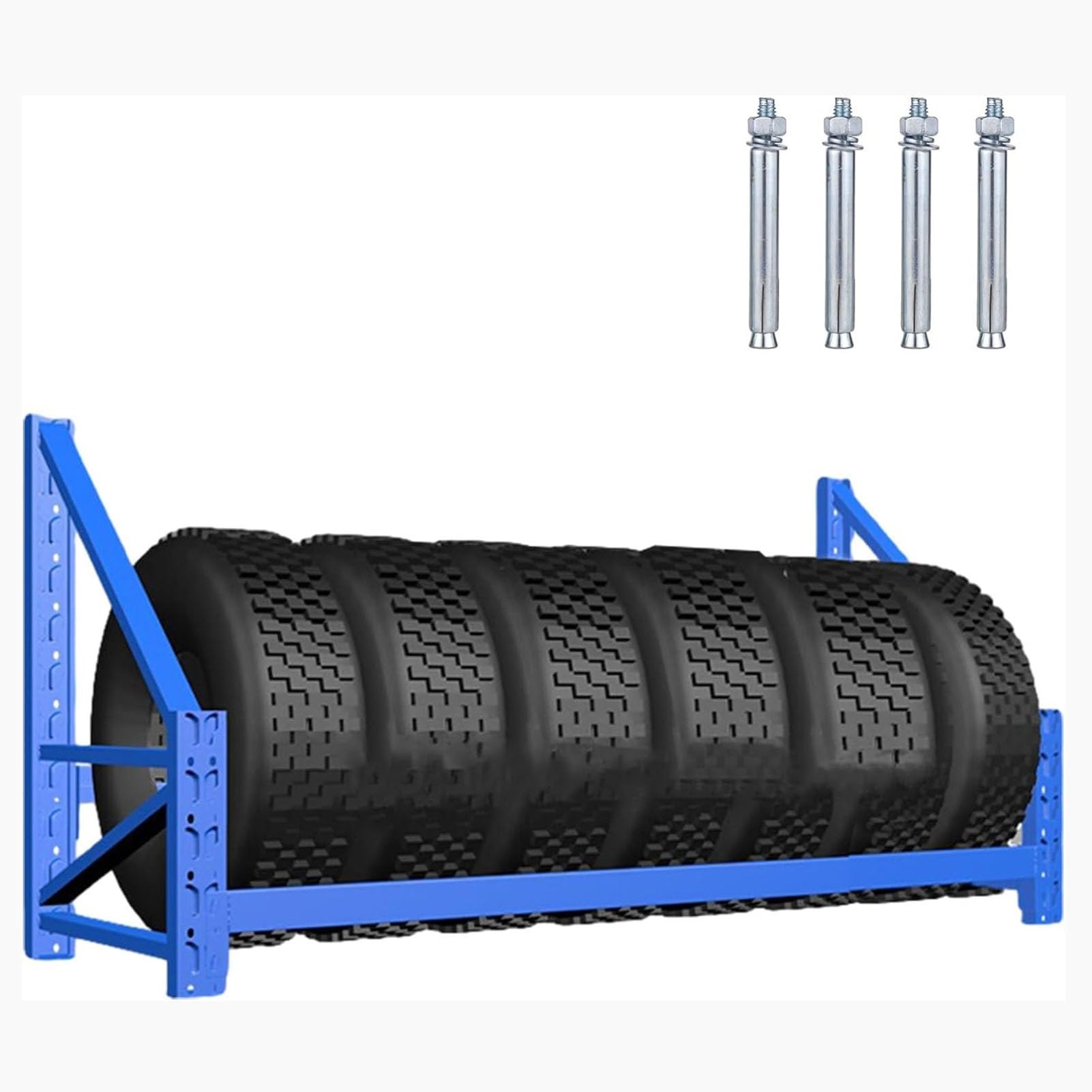 Amazon.com: Heavy Duty Metal Tire Storage Rack, Commercial Universal ...