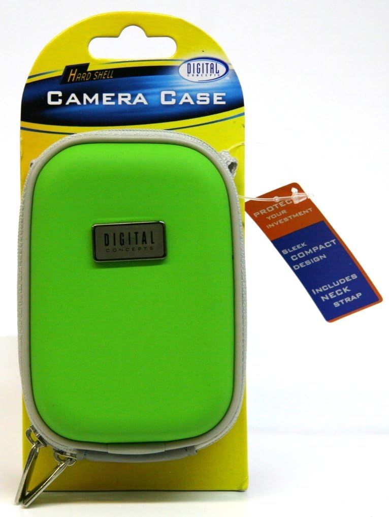 Amazon.com : Hard Shell Case for Digital Cameras- Lime (HS-5-LIME ...
