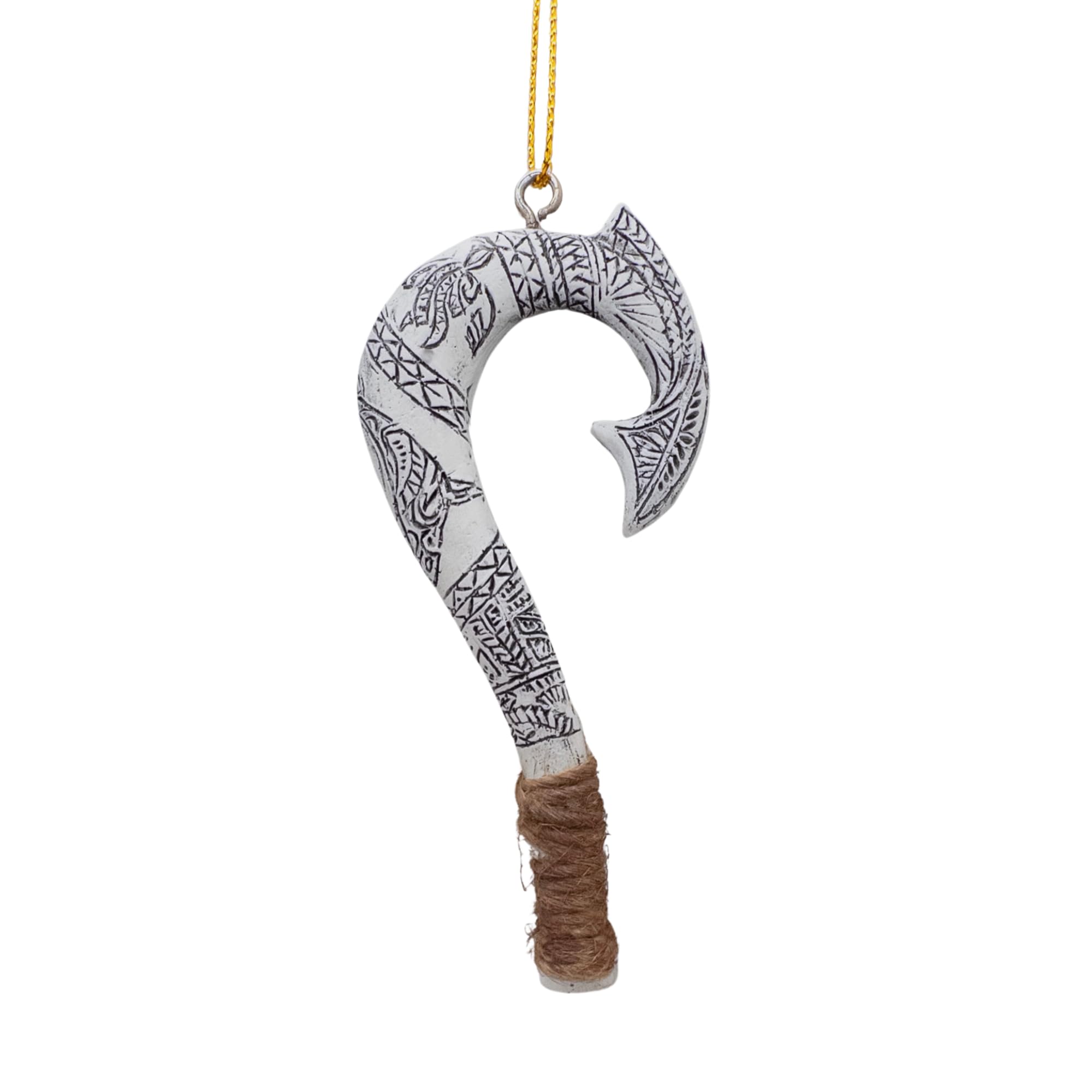 Amazon.com: Maui Demigod Fish Hook Christmas Tree Hawaiian Ornament ...