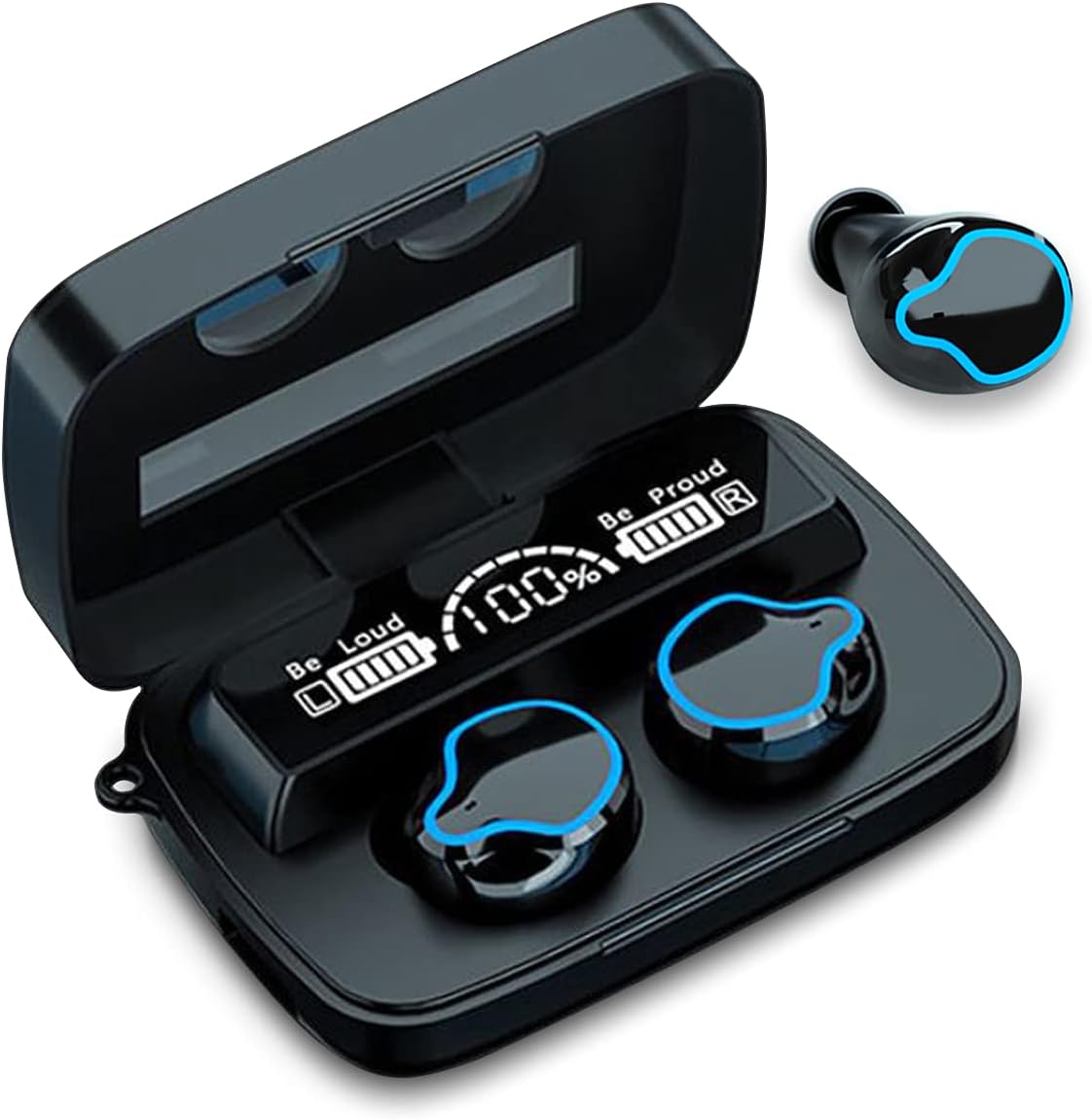 Kabellose In-Ear Kopfhörer Bluetooth Ohrhörer Headset Mikrofon Sport ...