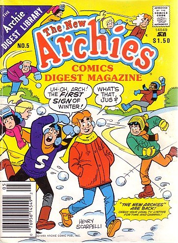 The New Archies Comics Digest Magazine, #5: Archie Comics: Amazon.com ...