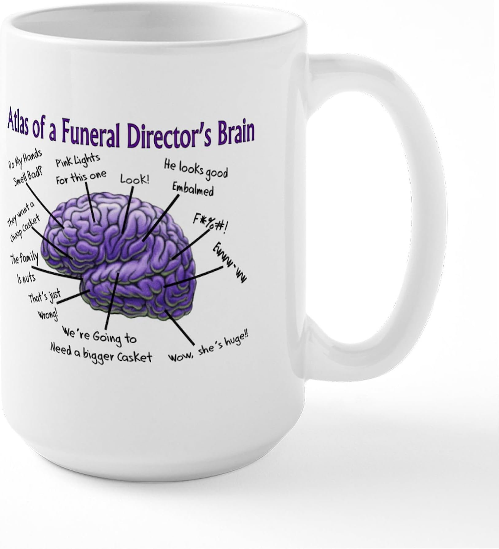 Amazon.com: Trend Setters Mortician Funeral Director – Coffins Pun ...