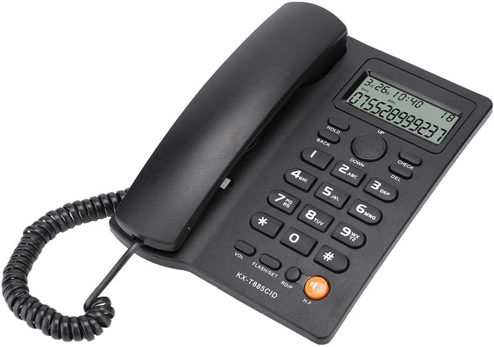 STEREN TEL-225 Analog Telephone Identificador de Llamadas Negro ...